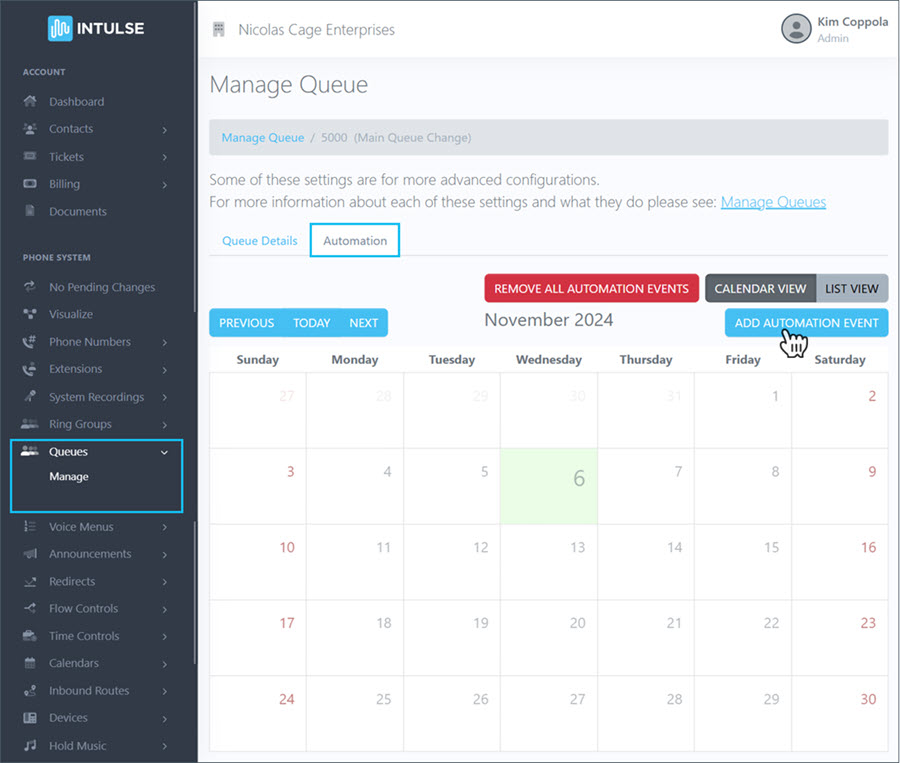 Automation | Intulse Support