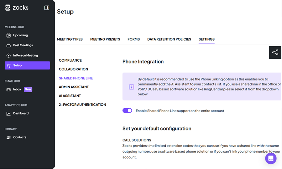 Zocks Integration | Intulse Support